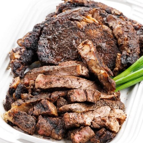 Coffee Rubbed Ribeyes - The Lemon Bowl®