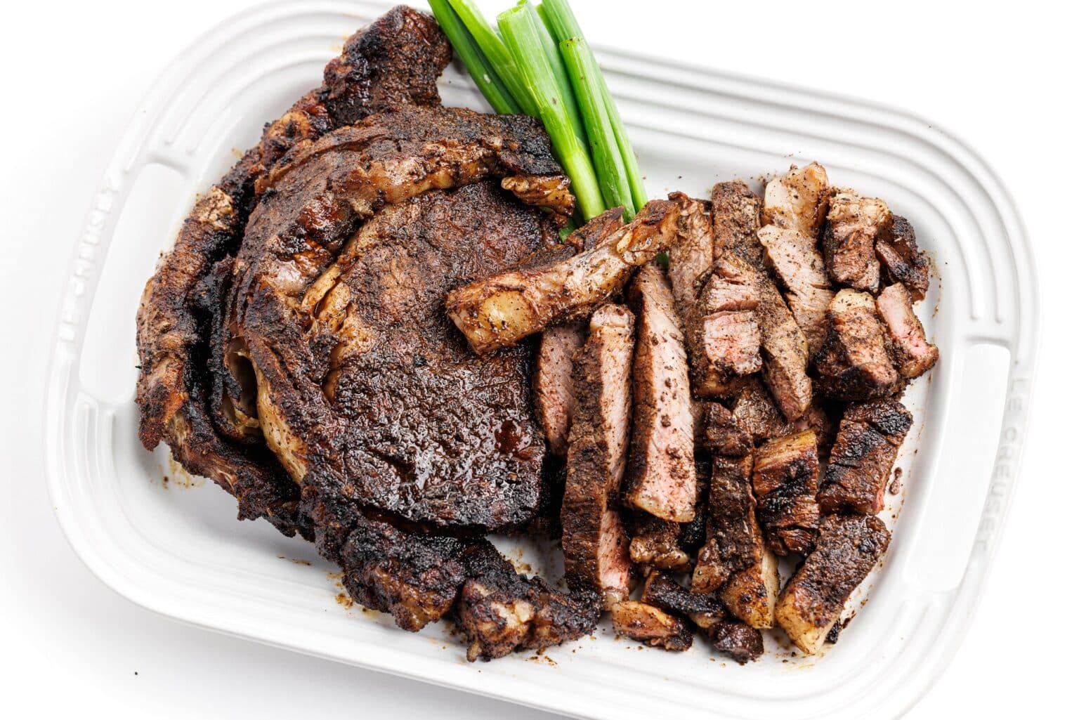 Coffee Rubbed Ribeyes - The Lemon Bowl®