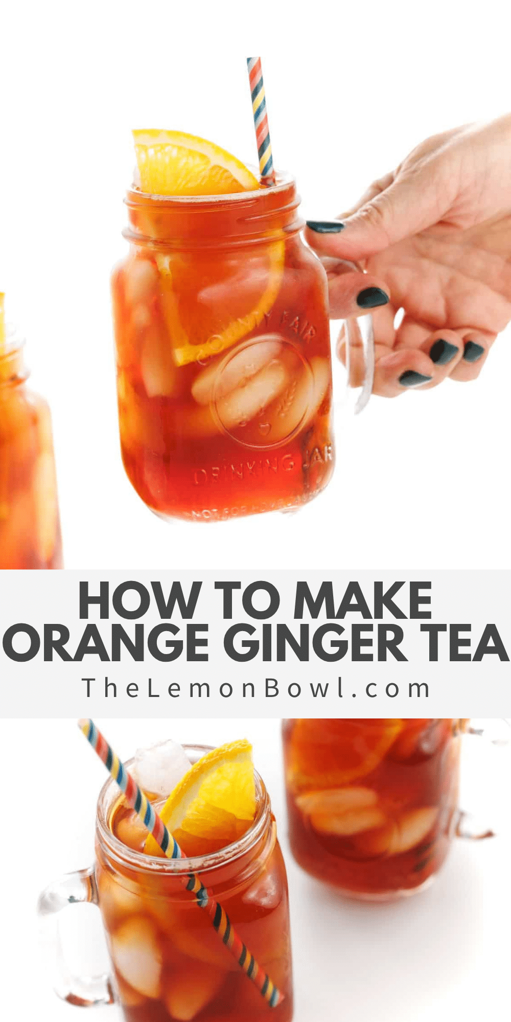 How To Make Orange Ginger Tea - The Lemon Bowl®