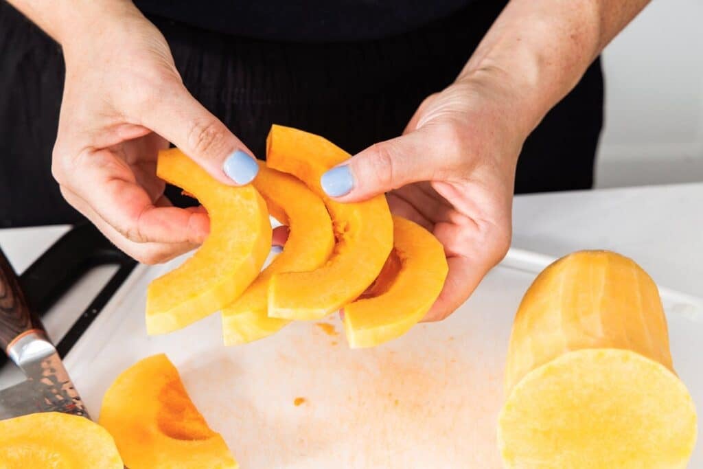 How to Cut and Peel Butternut Squash (Step-by-Step Guide) - The Lemon Bowl